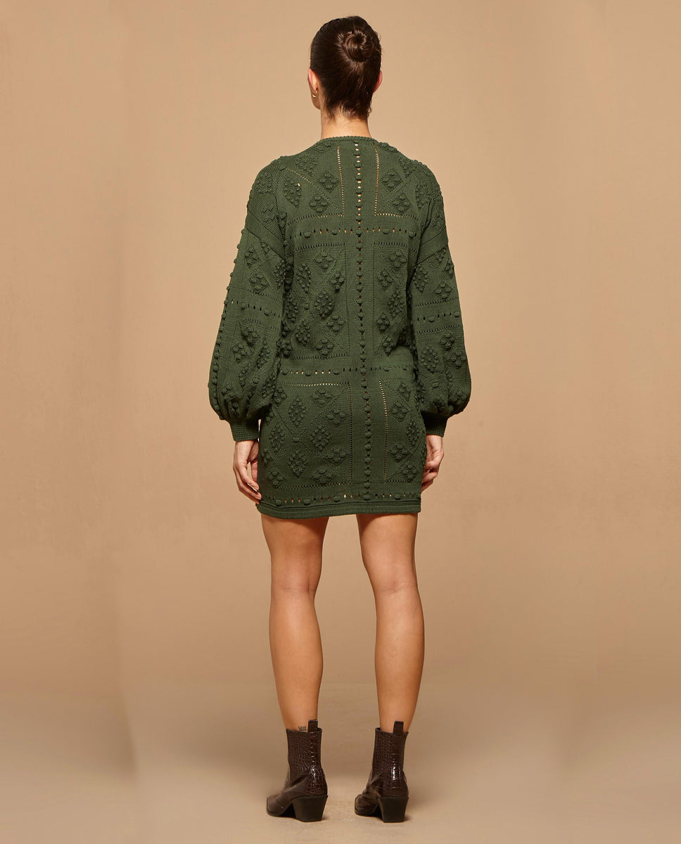 BLFORYOU Green Bacha Nostalgic Dress | MELIE